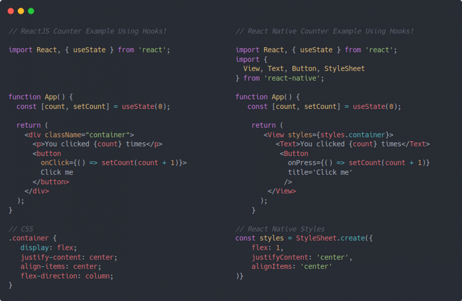 React Native vs React: de la web al móvil – AVANTGARDE IT : servicios ...